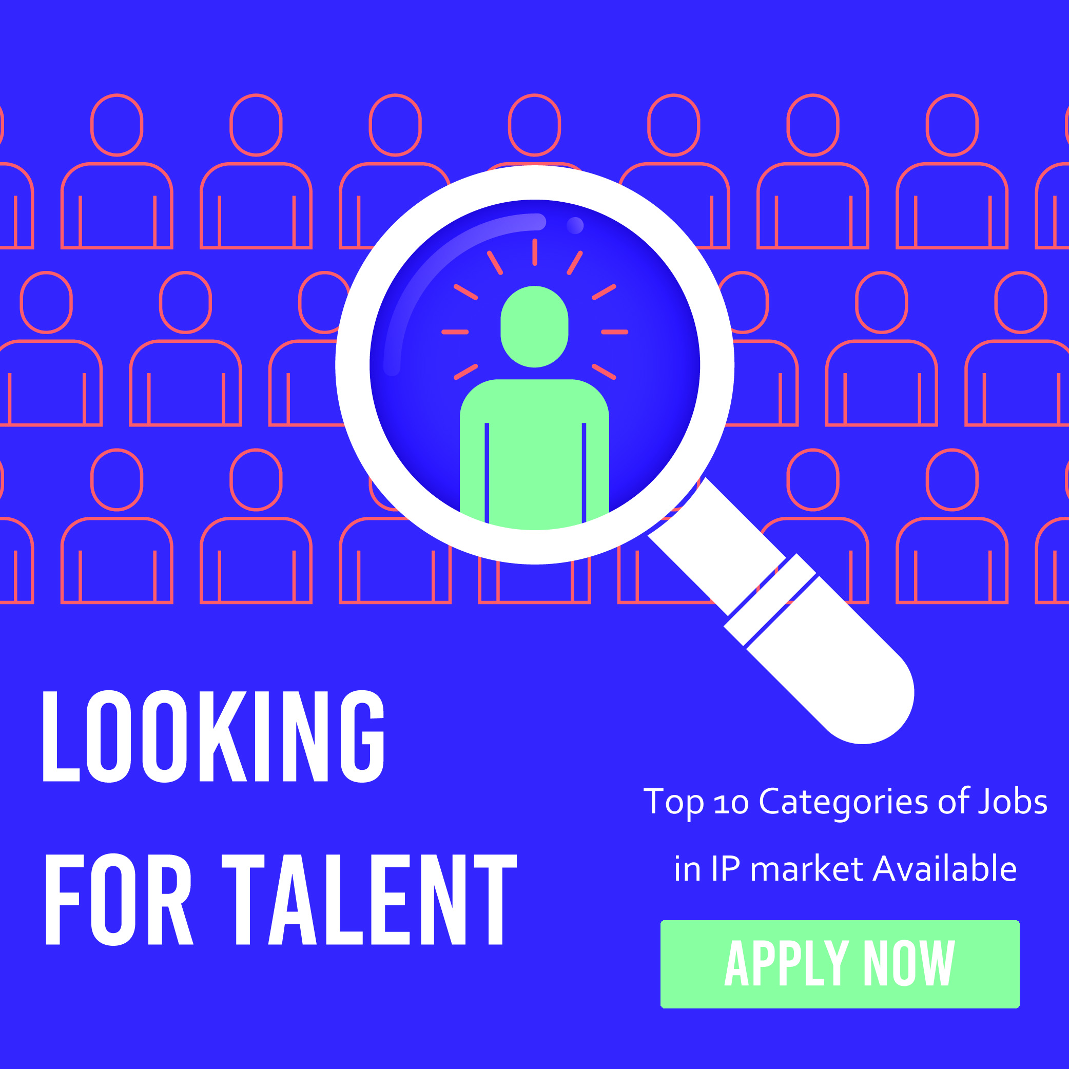The top 10 categories of jobs available in Intellectual Property ...